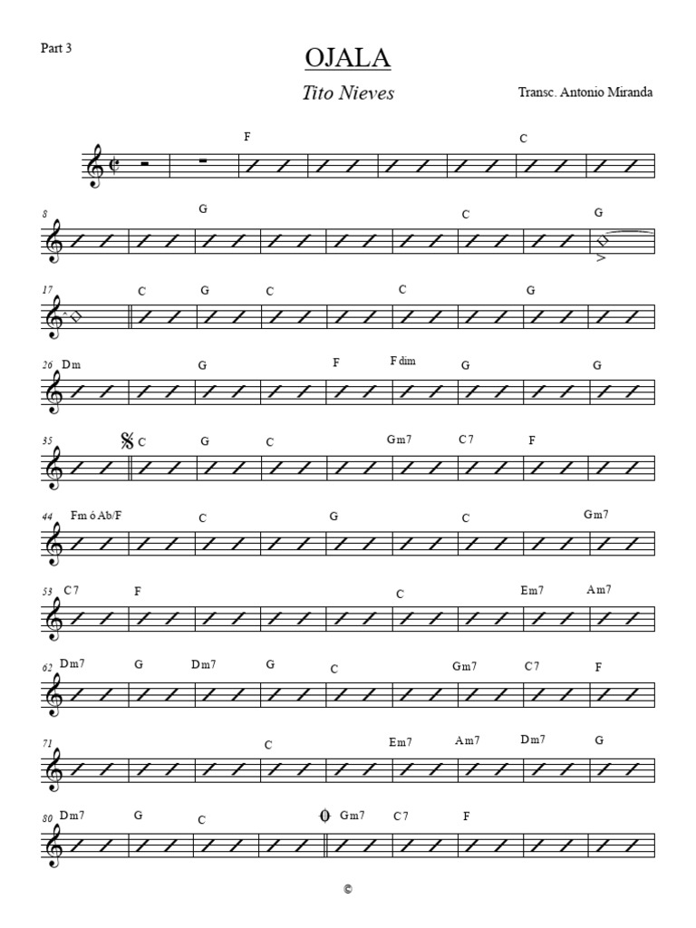 OJALA - Piano PDF | PDF