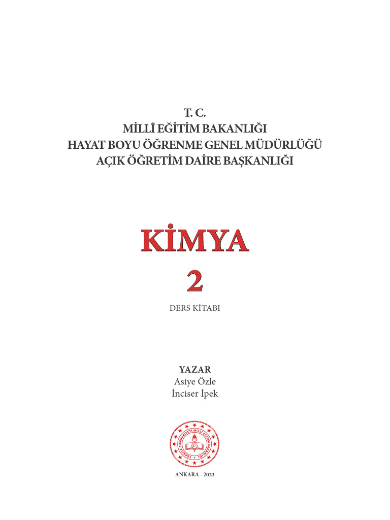 9 Kimya 2 | PDF
