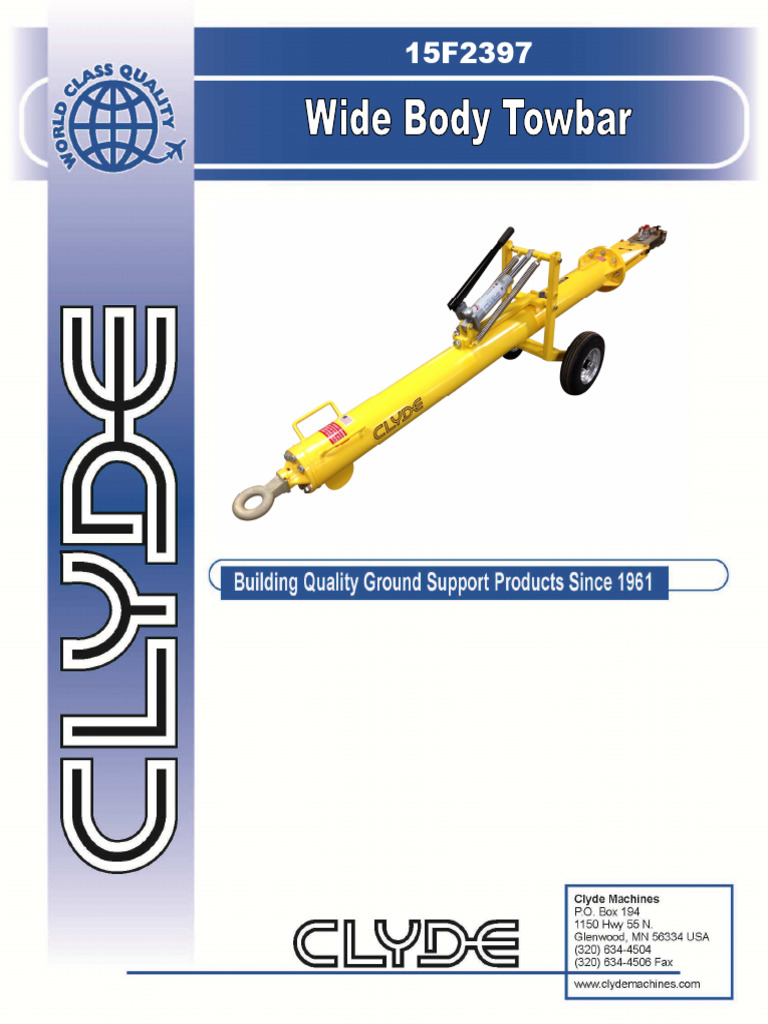 15f 2397 Towbar Clyde Machines | PDF