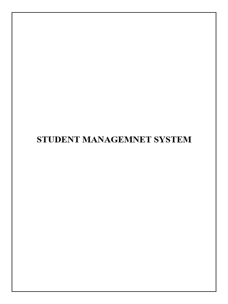 Student System Management | PDF | Python (Programming Language ...