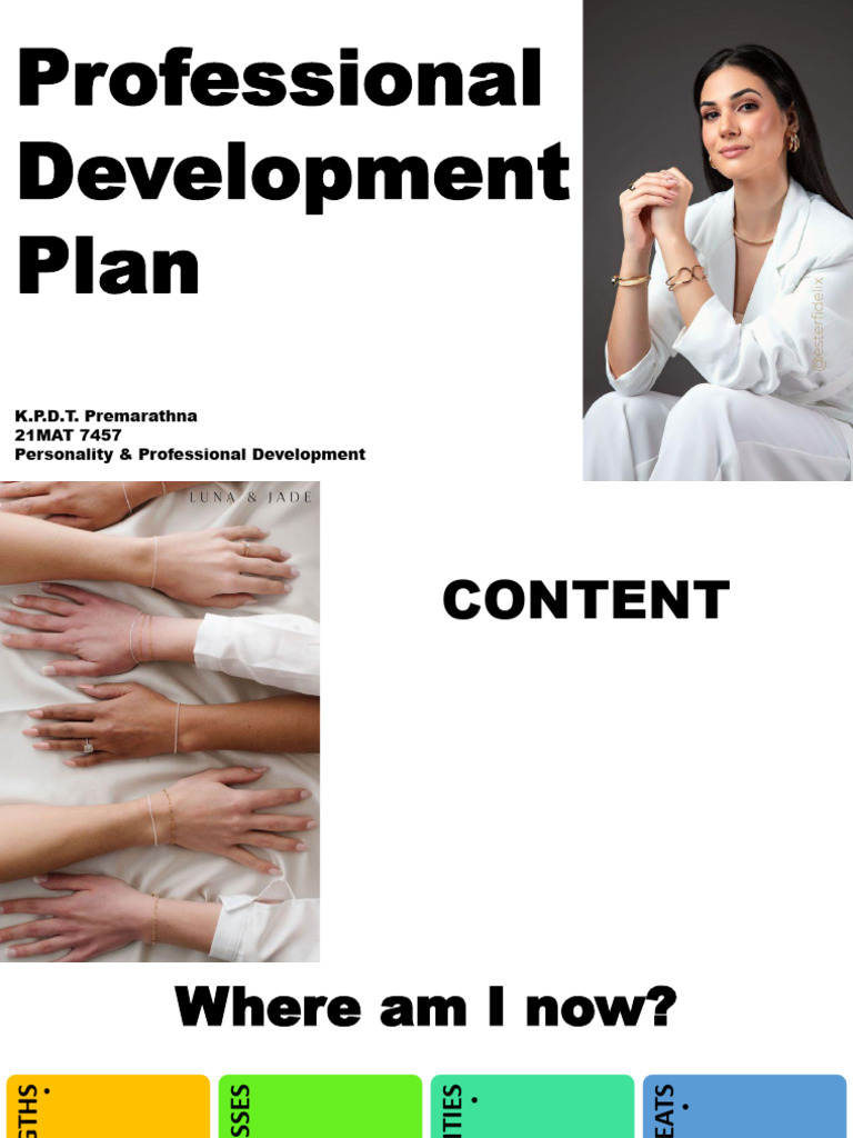 Professional Development Plan | PDF
