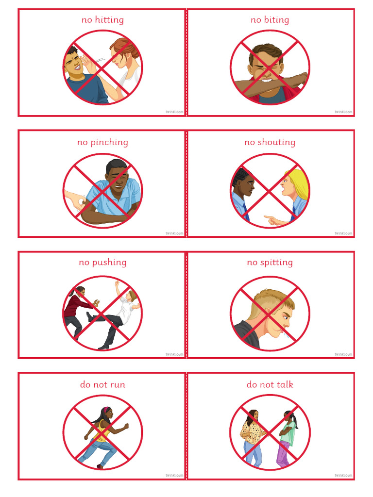 Classroom Behavior Guidelines | PDF