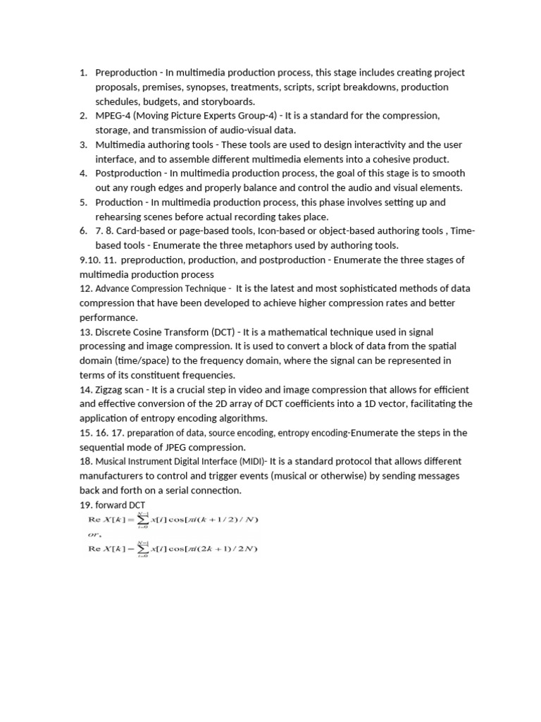 Group 5 Answer Key | PDF | Data Compression | Digital Technology
