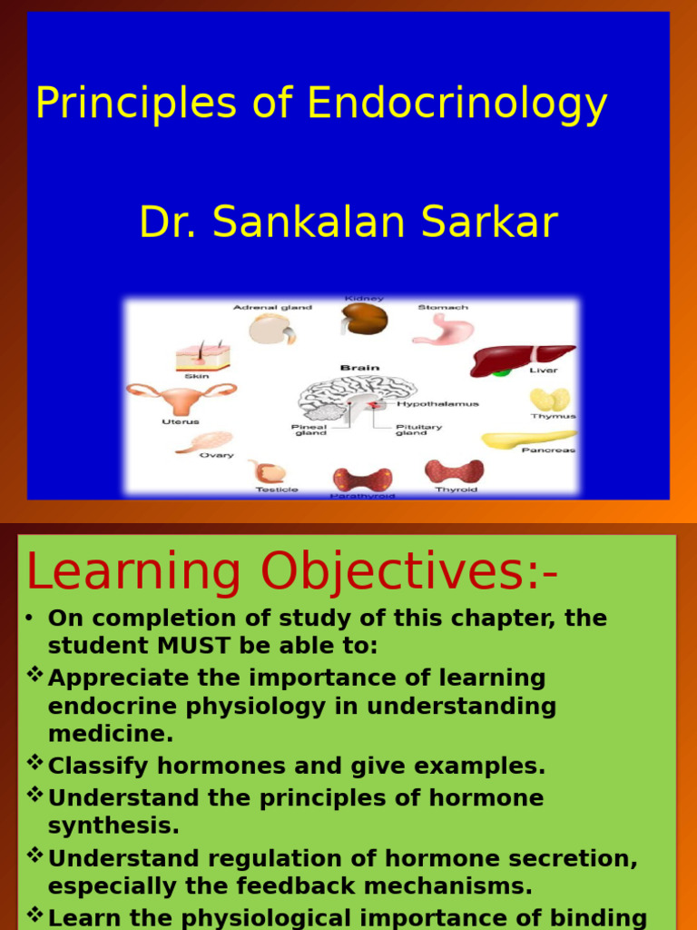 Endocrinology Basics & Hormone Regulation | PDF | Hormone | Cell Signaling