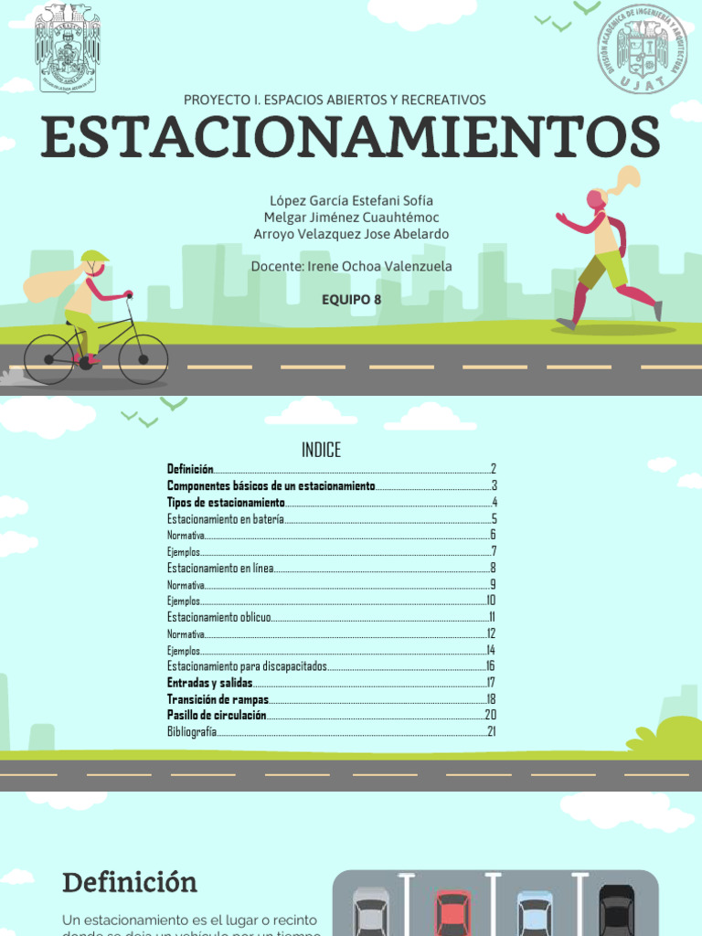 Estacionamientos | PDF | Vehículos | Transporte