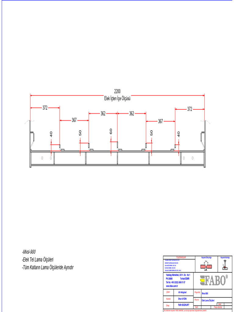Mvsi-900 Elek Lama Ölçü | PDF