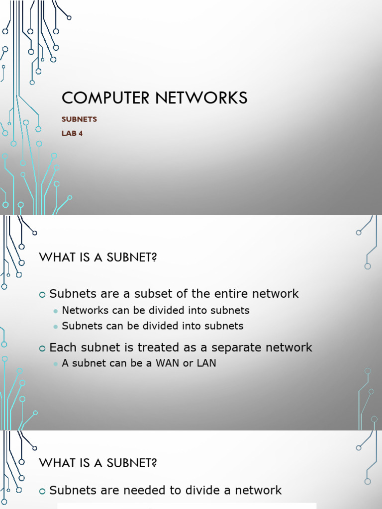 Lab4 | PDF | Computer Network | Ip Address
