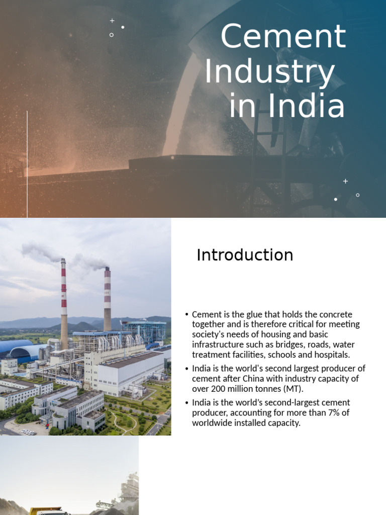Cement Industry in India | PDF | Cement | Economies