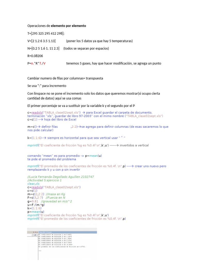 Estructuras Secuenciales - Scilab | PDF | Ciencia y matemáticas