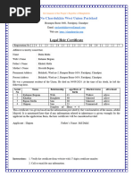 Bangladesh Marriage Registration Form | PDF | Marriage | Bride