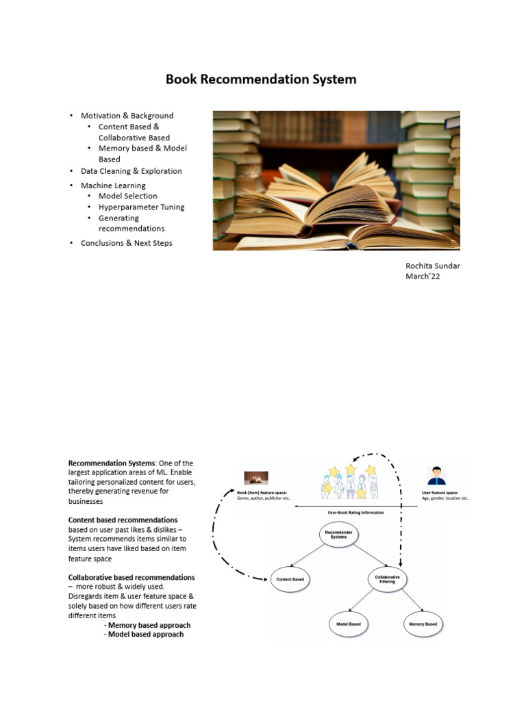 Book Recommendation Project | PDF | Artificial Intelligence ...