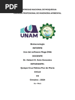 Uso Del Software Mega - DNA | PDF | Adn | Alineación de secuencia