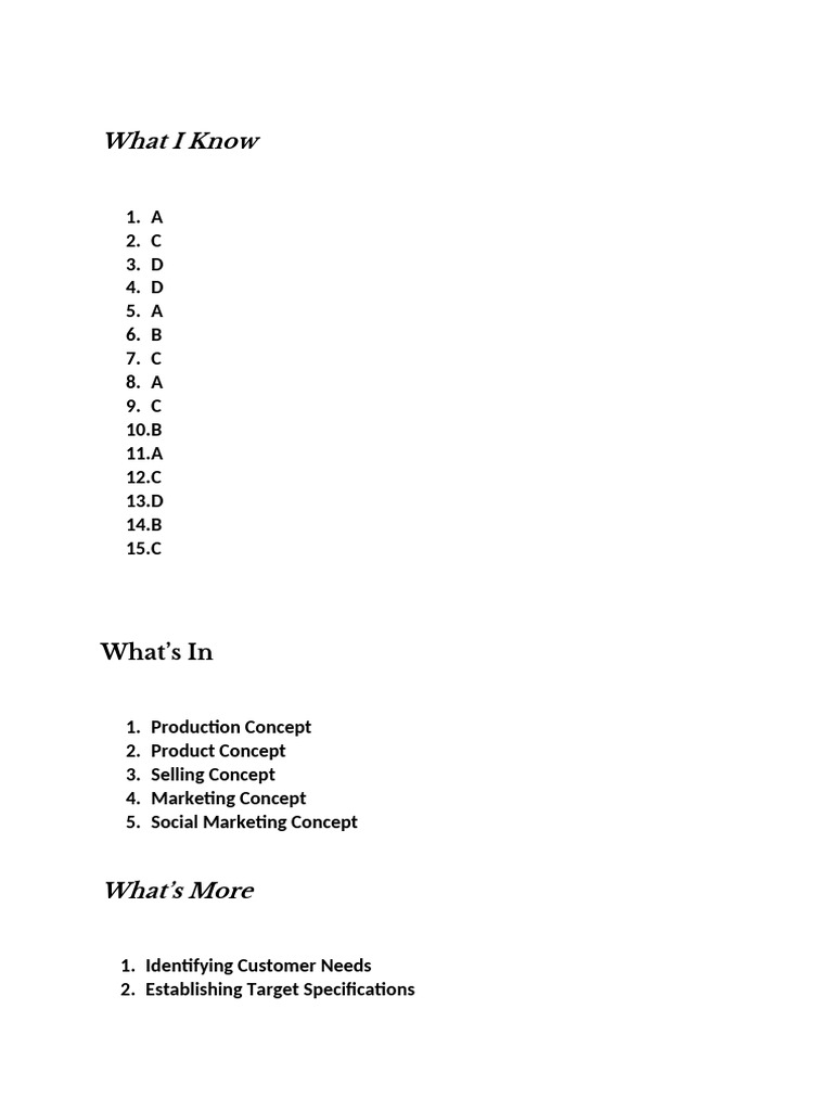 1 | PDF | Marketing | Economics