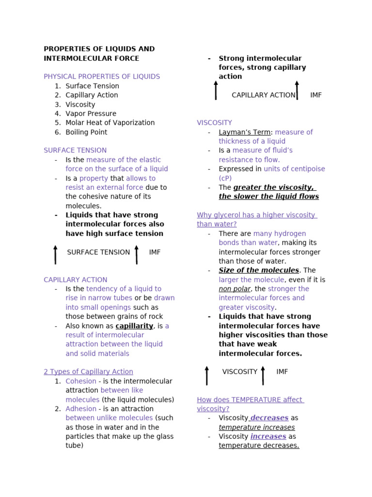 Gen Chem Reviewer + Prints | PDF | Ion | Liquids