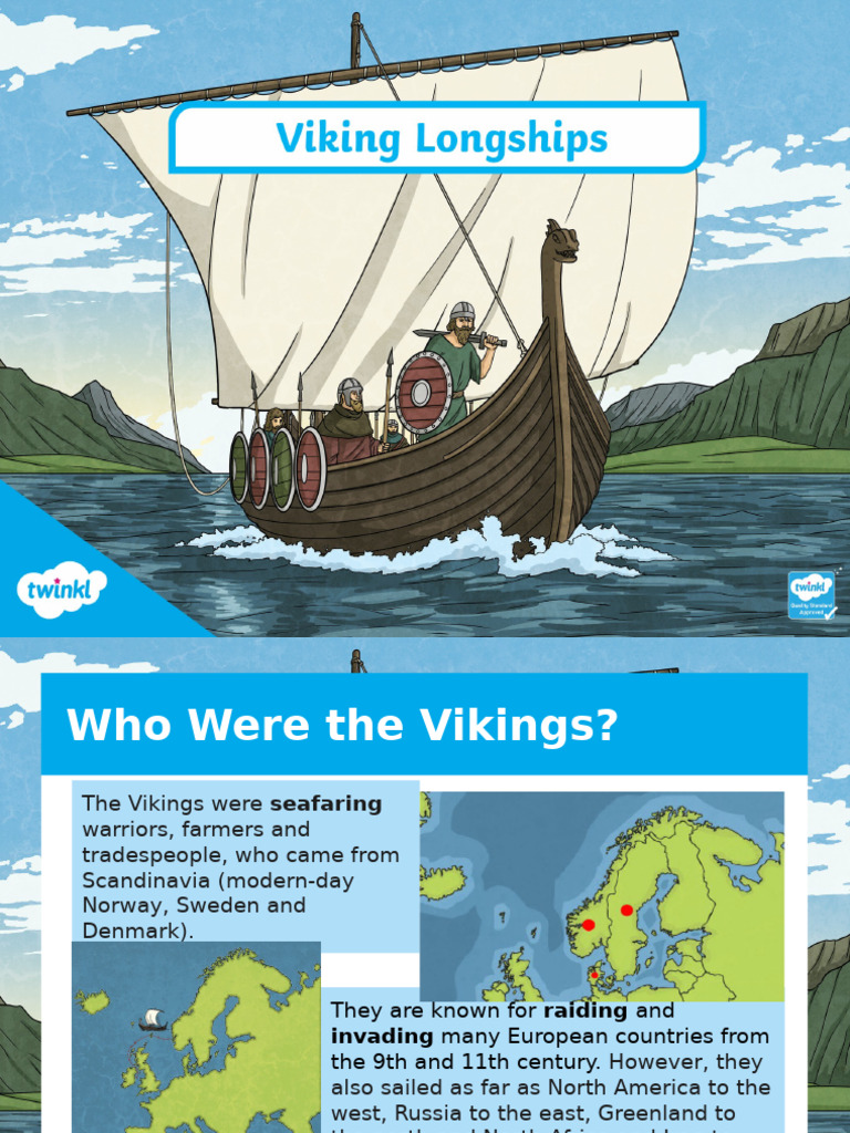 Viking Longship PowerPoint | PDF | Vikings | Watercraft