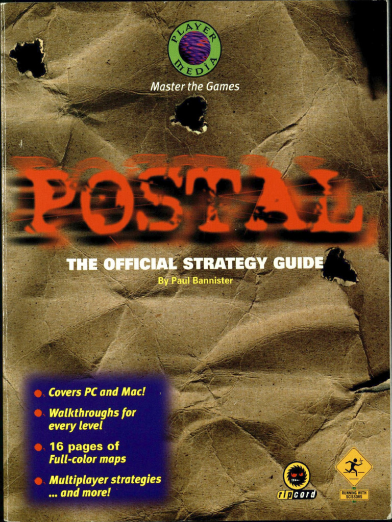 Postal the Official Strategy Guide | PDF | Shotgun | Machine Gun