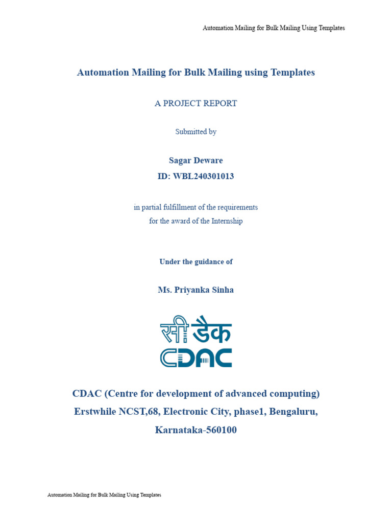 Automation Mailing Report Sagar | PDF | Graphics Processing Unit | Computing