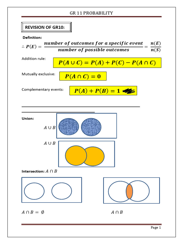 Probability 2024 | PDF | Probability And Statistics | Infographics