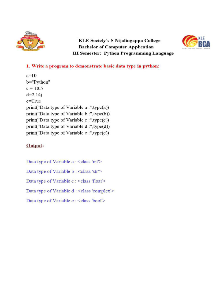 Python-Lab-Manual | PDF Python-Lab-Manual | PDF