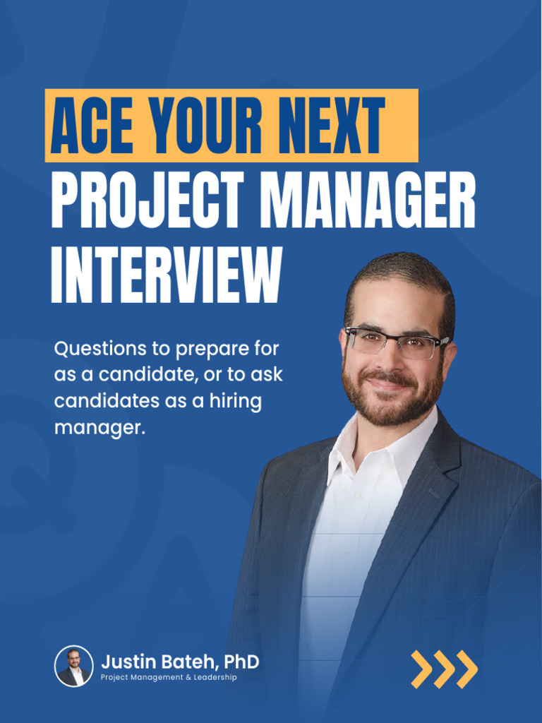 Project Manager Interview Prep Guide | PDF | Project Management | Strategic Management