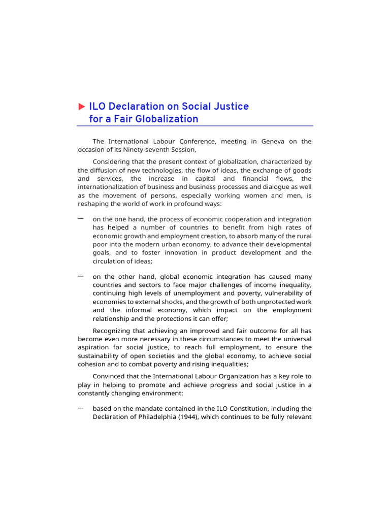 Wcms 099766 | PDF | International Labour Organization | Employment