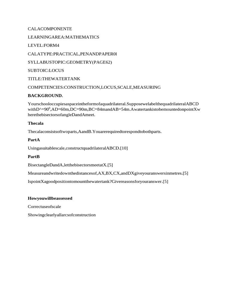 Maths Component E | PDF