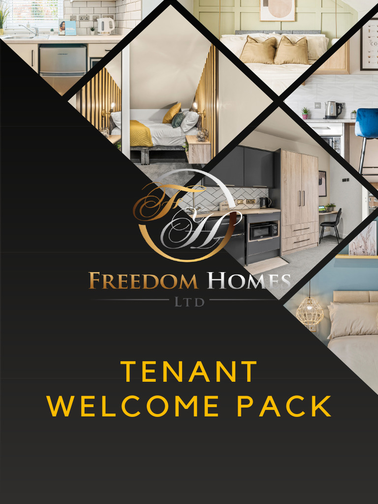 welcome-pack-tenant-pdf | PDF | Clothes Dryer | Kitchen Stove