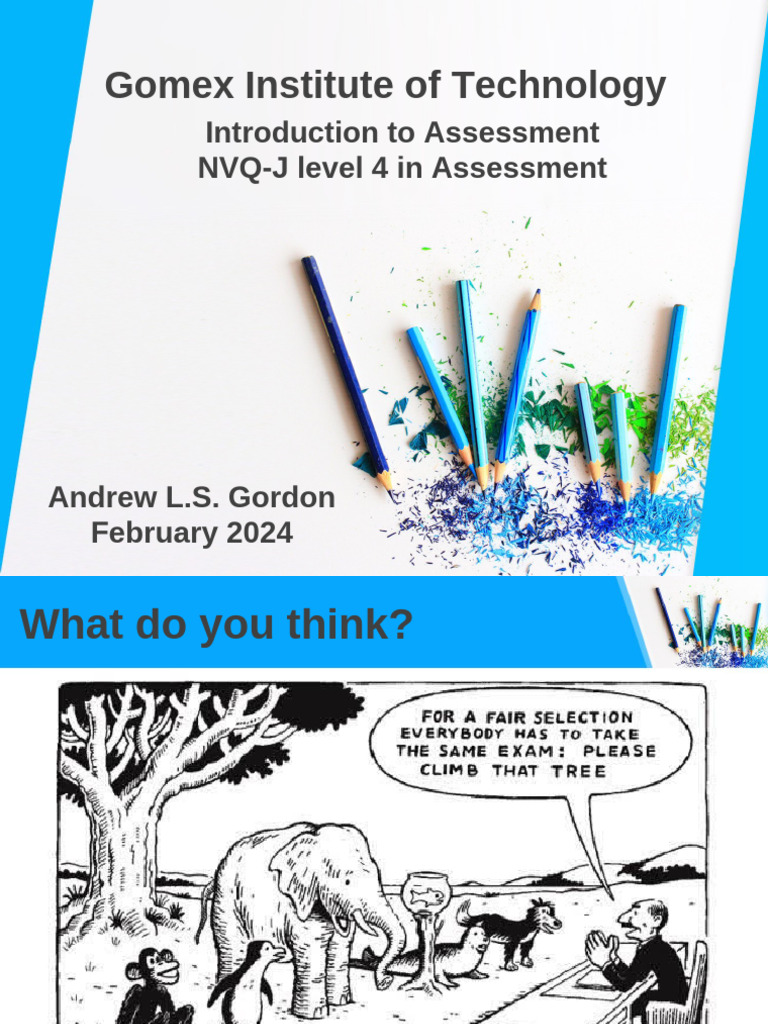 Introduction To Assessment | PDF | Educational Assessment | Learning
