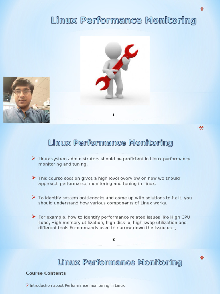 Enhancing The Monitoring Using Linux | PDF | Process (Computing) | Computer Data Storage