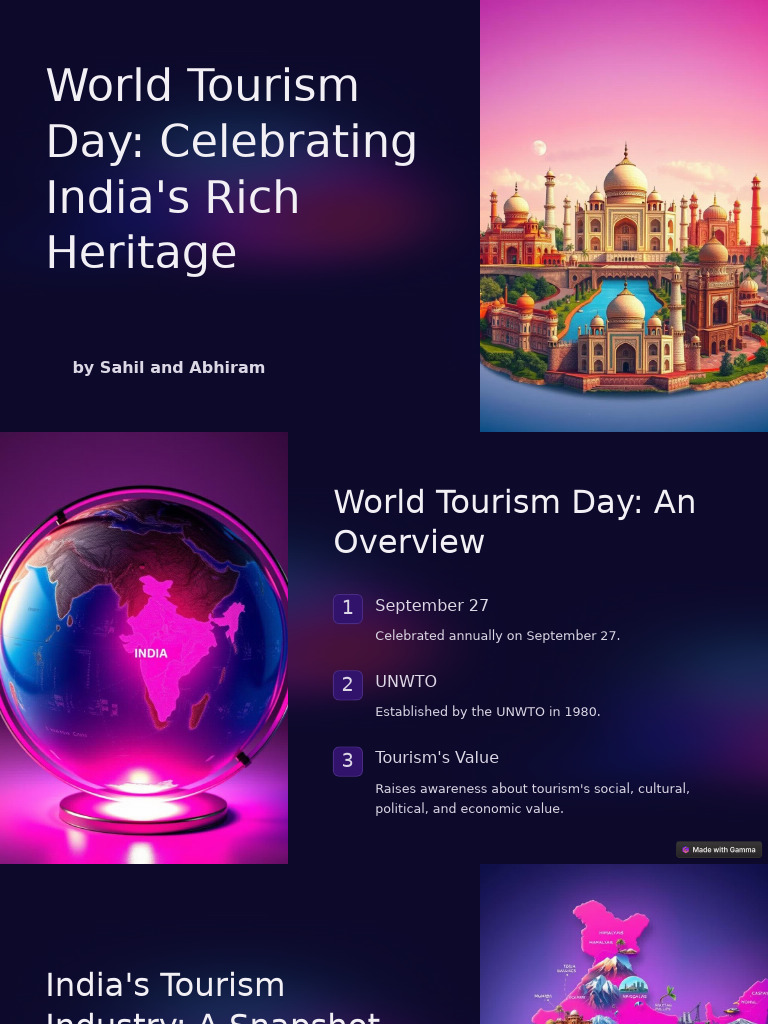 India's Tourism: Heritage and Opportunities | PDF | Travel