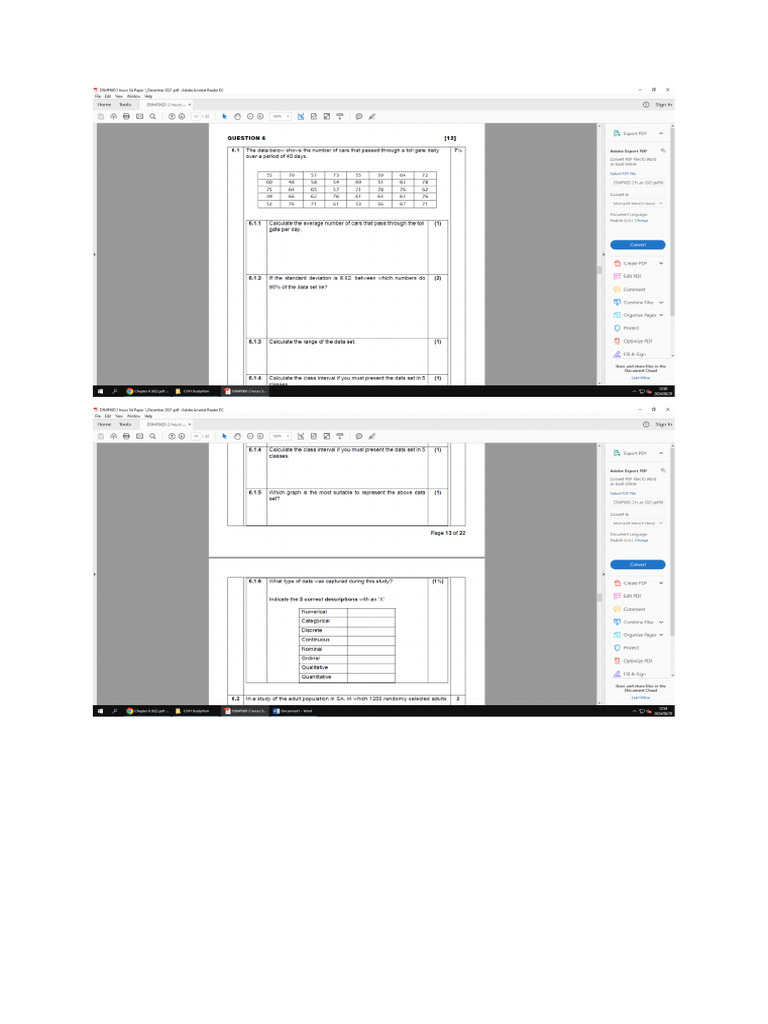Chapter 6 Questions | PDF