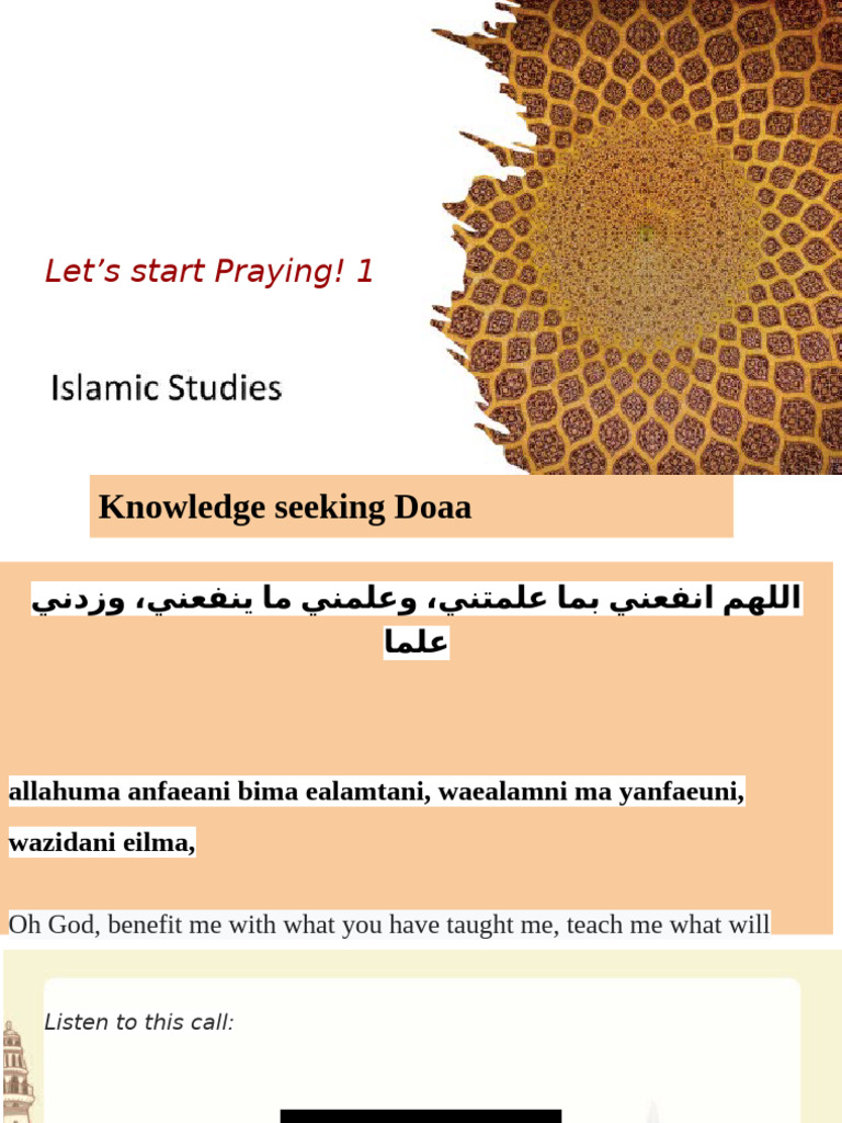 Let's Start Praying | PDF