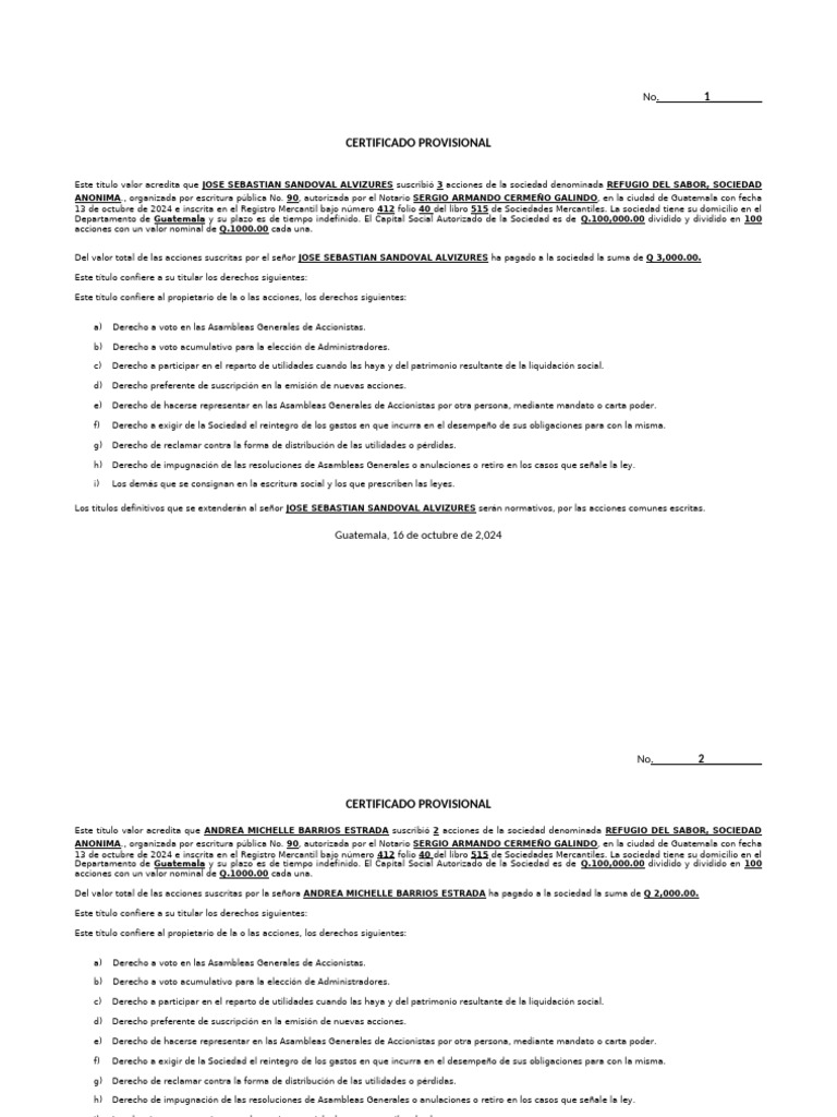 Parte4.1 MERCANTIL | PDF | Compartir (Finanzas) | Sociedad de responsabilidad limitada