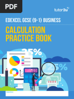 Gcse Business Formula Sheet | PDF | Revenue | Cost