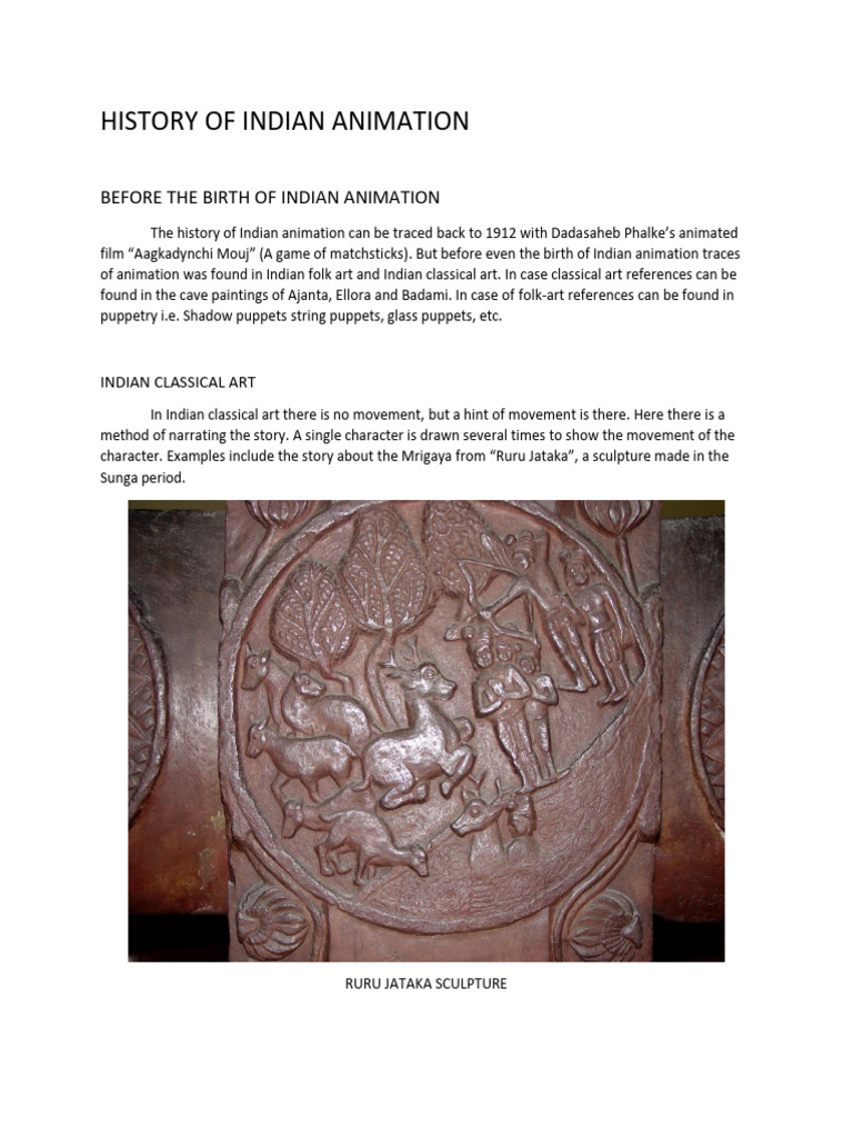 History of Indian Animation Begening | PDF | Puppets | Puppetry