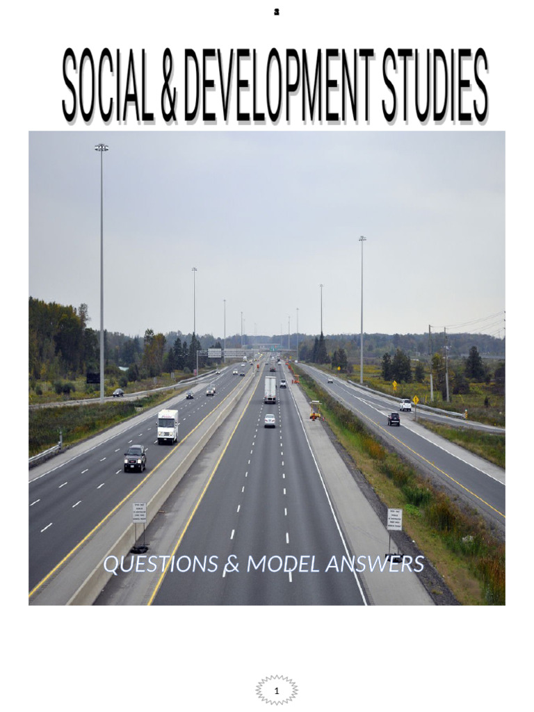 Social Model Question & Answers Edited-1-3-1 | PDF | Aids | Elections