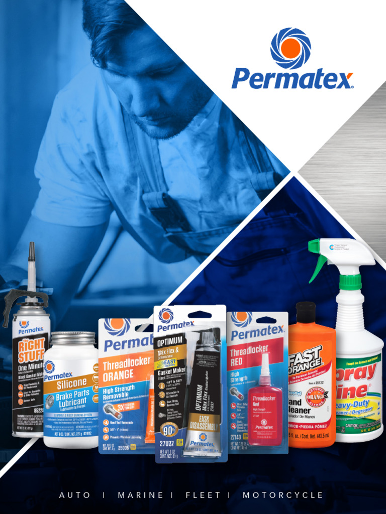 Cataloge Permatex | PDF | Adhesive | Oval Track Racing