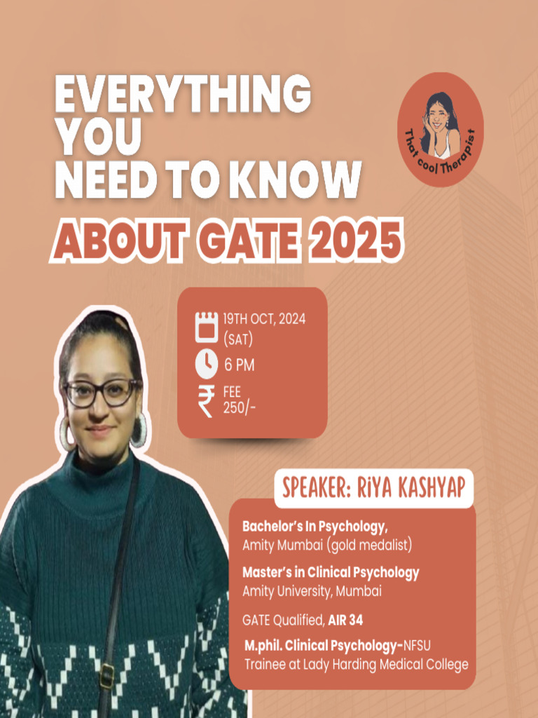 GATE webinar 2025 | PDF