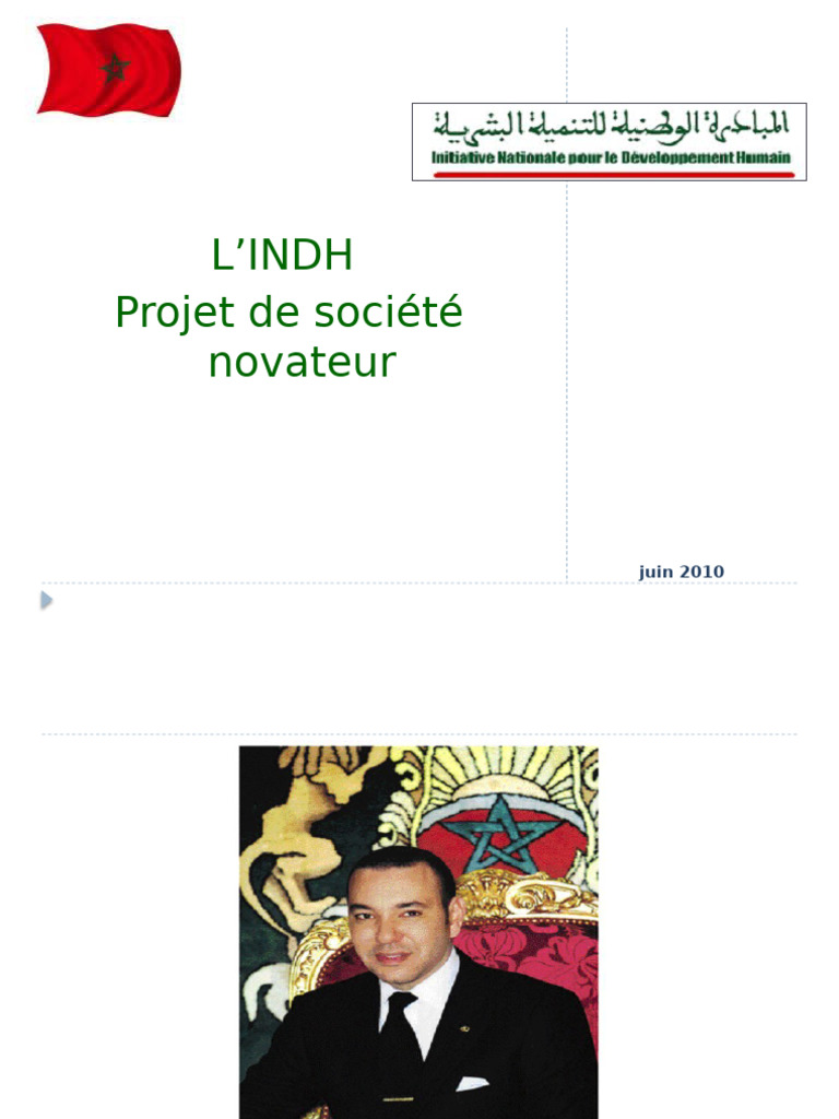 Approche Et Réalisations de l'INDH, 31 Dec 2009 | PDF | Pauvreté | Pauvreté et sans-abri
