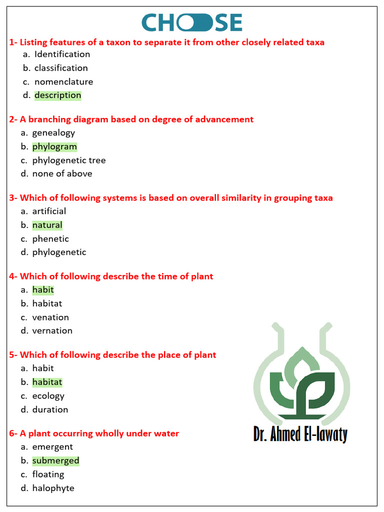 Understanding Synandrous Structures | PDF | Petal | Plant Morphology