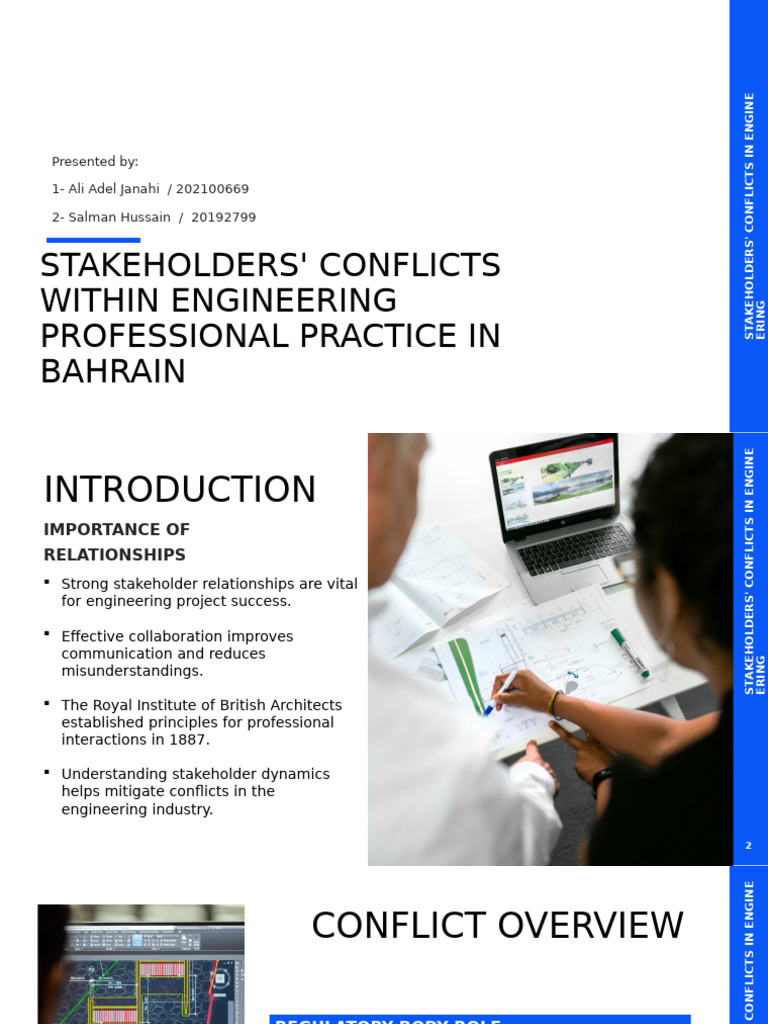 STAKEHOLDERS' CONFLICTS IN ENGINEERING 1 | PDF | Business