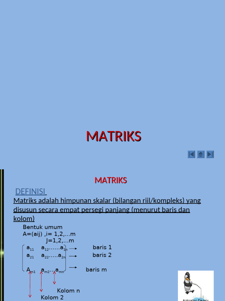Materi MATRIKS | PDF