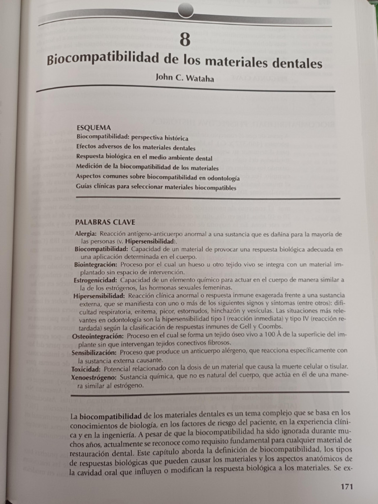 Biocompatibilidad - Sem 03 | PDF