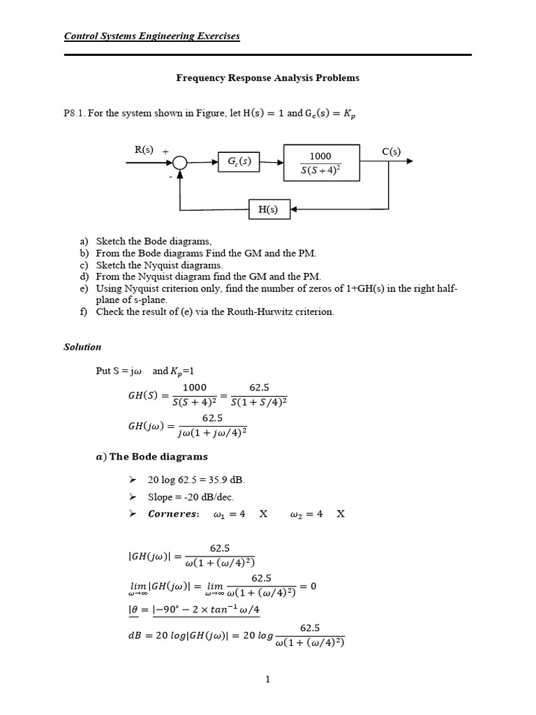 Analog Control Systems Exam | PDF | Telecommunications Engineering | Computer Engineering