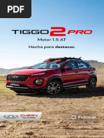 Especificaciones del Chery Tiggo 2 Pro | PDF | Sistema de freno antibloqueo | Airbag