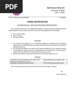 NCWEB PG Admission Bulletin 2025-26 | PDF | University And College ...
