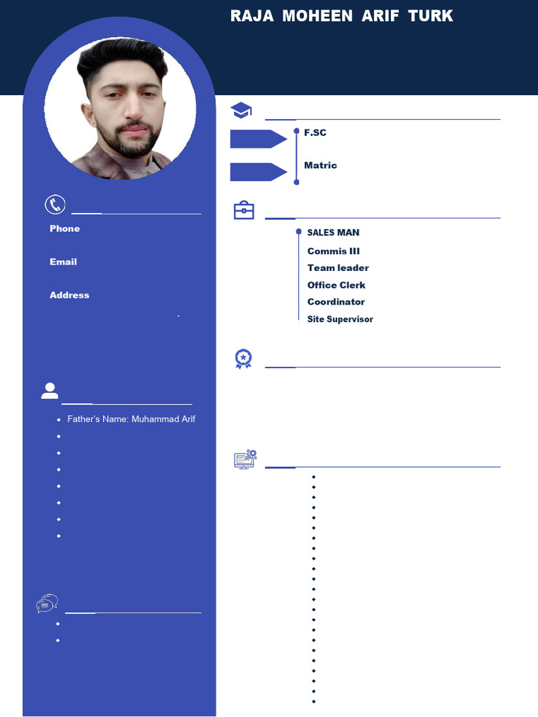 Raja Moheen Arif Turk Cv-2-1 | PDF