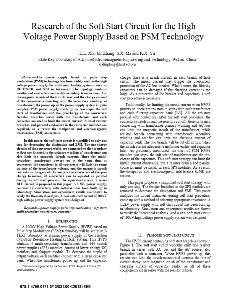 Xia 2013 | PDF | Electrical Network | Rectifier