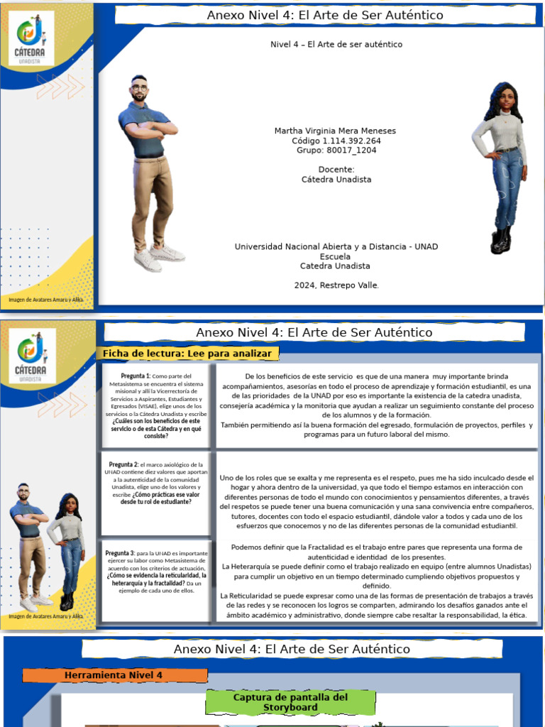 El Arte de Ser Auténtico en la UNAD | PDF | Aprendizaje