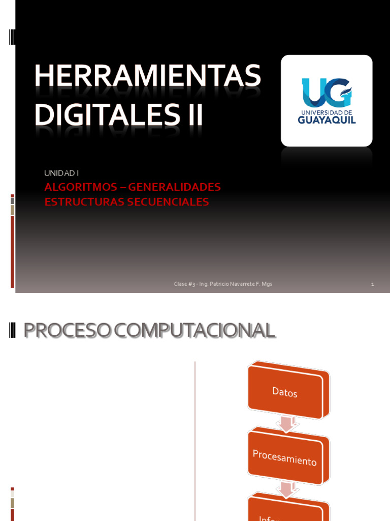1 Algoritmos Secuenciales Hd Pdf Algoritmos Variable Informática